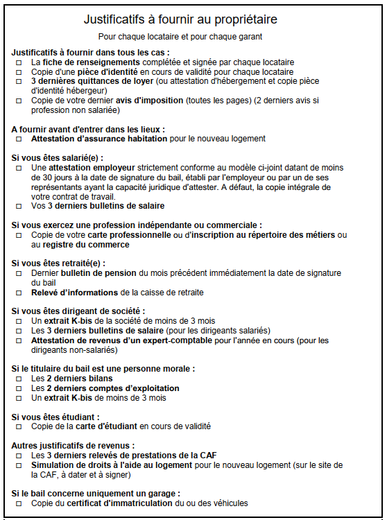 Liste Des Documents Liste Des Documents